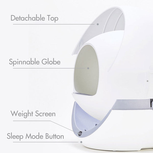 Petree Self Cleaning Litter Box - Automatic Cat Litter Box